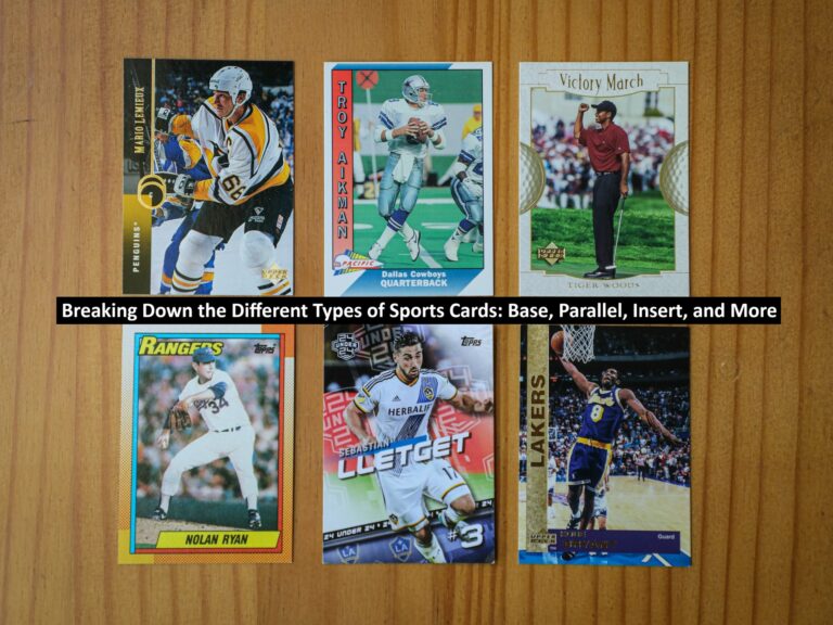 Breaking Down the Different Types of Sports Cards: Base, Parallel ...